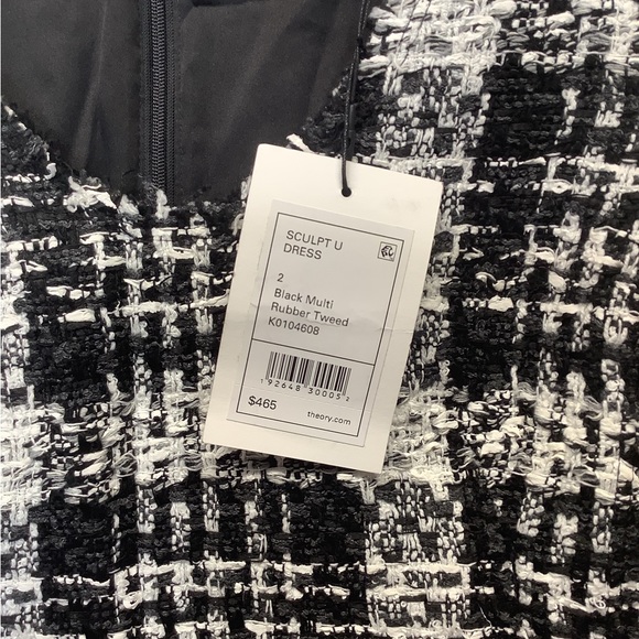 Theory | Dresses | Theory Sculpt U Tweed Dress | Poshmark